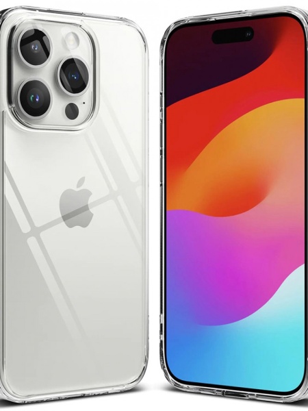 Husa iPhone 15 Pro Max Ringke Fusion Clear