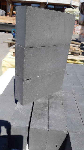 Caramida Refractara Neagra 22x11x6 cm