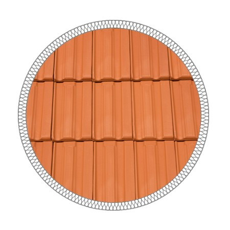 Tigla Ceramica Traditional Natur 415x260 mm