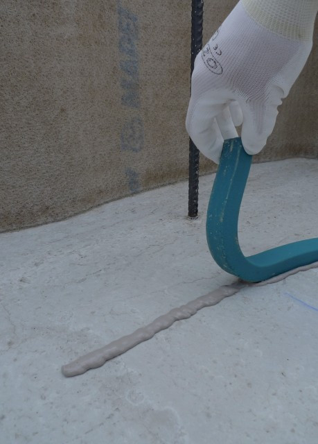 Idrostop B25 - Cordon Bentonitic pentru Etansarea Rosturilor de Turnare 5 m