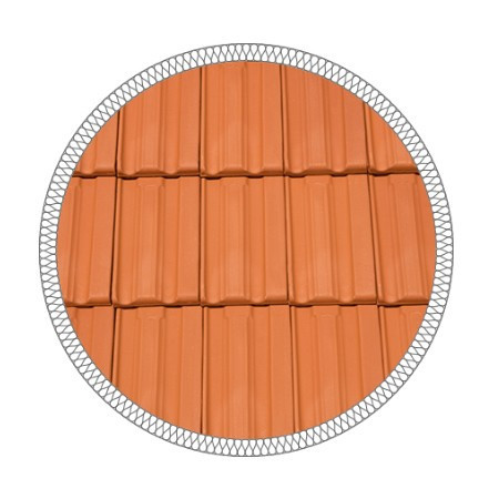 Tigla Ceramica Traditional Natur 415x260 mm