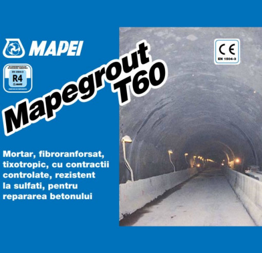 Mapegrout T60 - Mortar cu Fibre Armare pentru Refacere Structuri ...