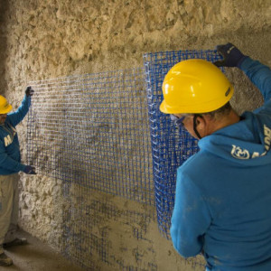 Mapenet EM40 - Plasa din fibra de sticla preimpregnata