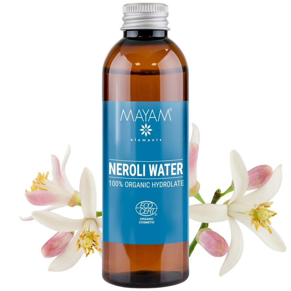 Apa de Neroli Bio (100 ml), apa florala din flori de portocal, cu rol ...