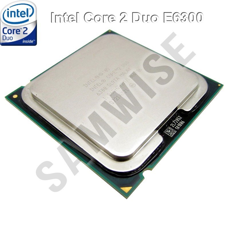 Intel Core 2 Duo E6300 1.86GHz, 2MB Cache, 1066MHz FSB, LGA775, 64-Bit ...