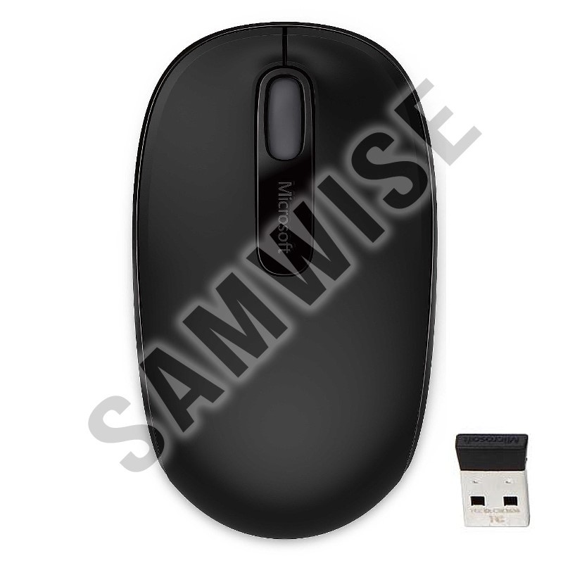 Mouse Microsoft Mobile 1850, Wireless, 1000DPI, Black