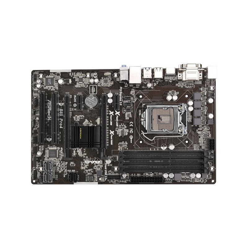 Placa de baza ASRock B85 Pro4, Intel B85, 1150, 5th/4th Gen, DDR3, PCI ...