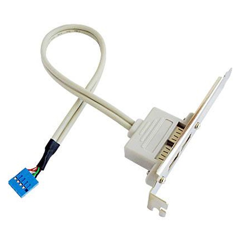 Bracket USB 2.0 Intern la 2x USB 2.0 Extern Bracket USB 2.0 Intern la 2x USB 2.0 Extern