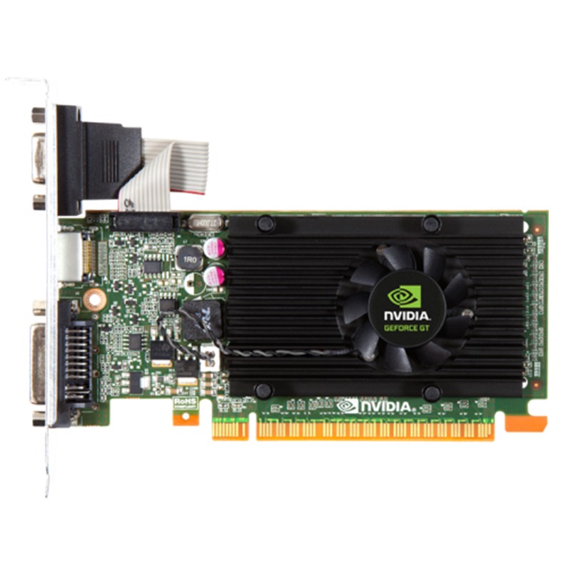 Placa video nVIDIA GeForce GT 610, 1GB DDR3 64-bit, VGA, DVI, HDMI