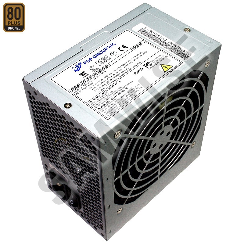 Sursa FSP 350W FSP350-60GHN(85), 2 x SATA, 2 x Molex, 24-pin, Eficienta 80+ Bronze
