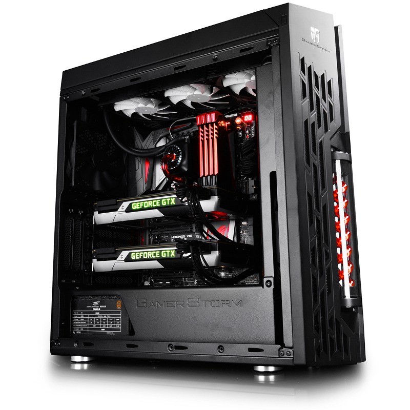 Carcasa Gaming Deepcool Gamer Storm Genome II, Cooler inclus, USB 3.0 ...