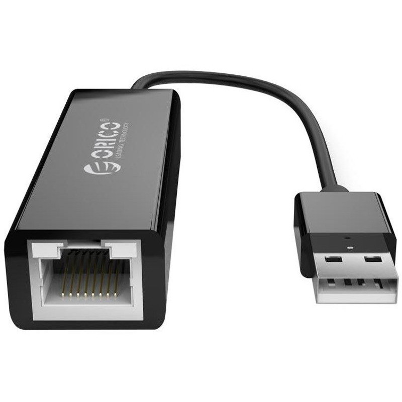 Placa de retea externa Orico UTJ-U3 Gigabit, 1x USB 3.0 Male - 1x RJ45 ...