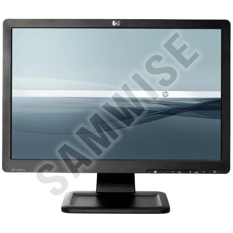 Monitor LCD HP 19" LE1901W, 1440 x 900 Widescreen, VGA, 5ms, Cabluri ...