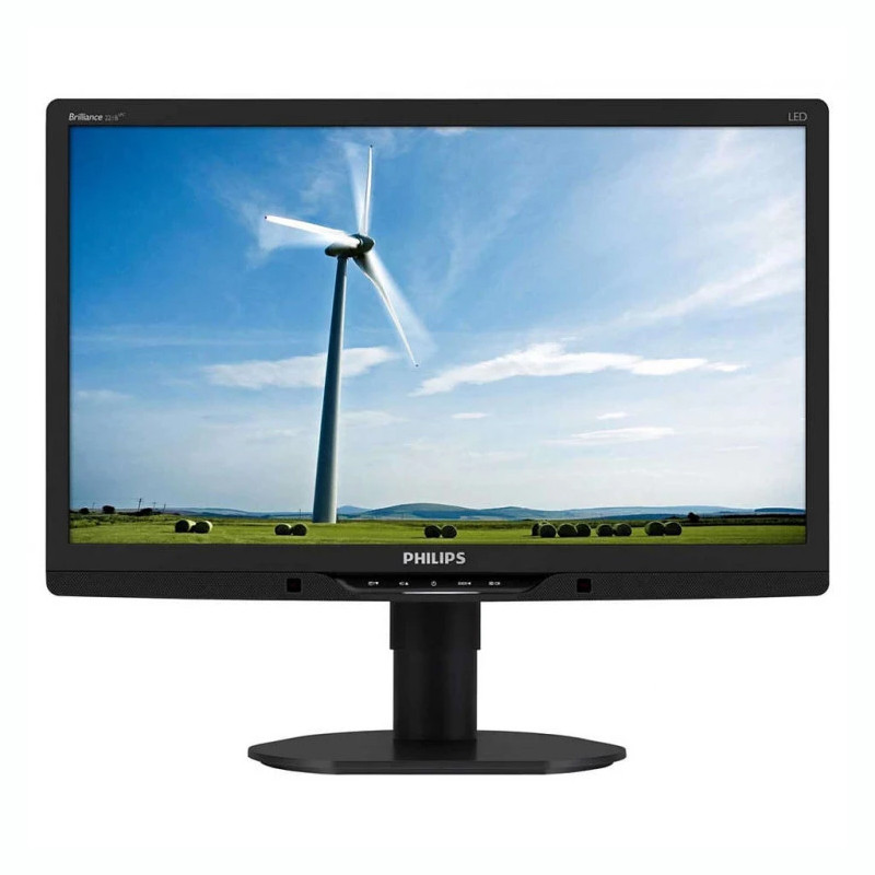Monitor LED 22" Philips 221B, 5ms, 1920x1080, DVI, VGA, Cabluri incluse