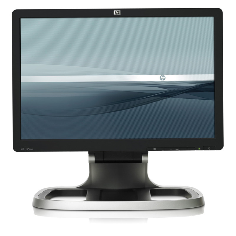 Monitor LCD HP L1908W 19", 1440 x 900 Widescreen, 5ms, VGA, Cabluri Incluse