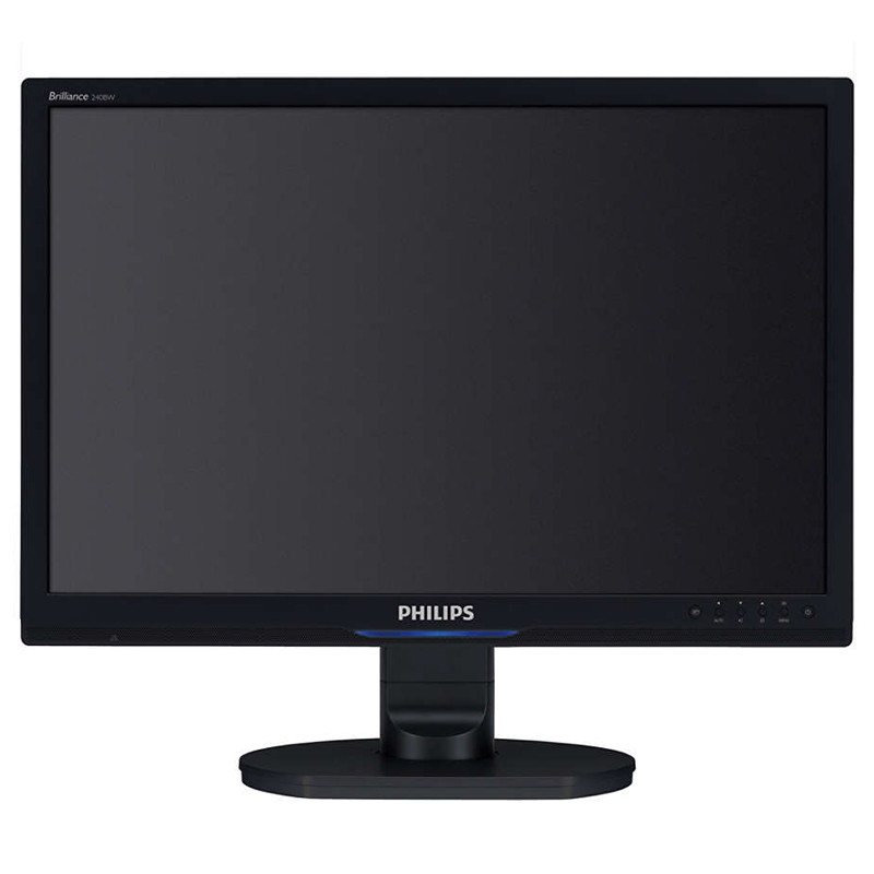 Monitor LCD Philips 24" 240B, Grad A, 5ms, 1920x1200, DVI, VGA, Cabluri ...