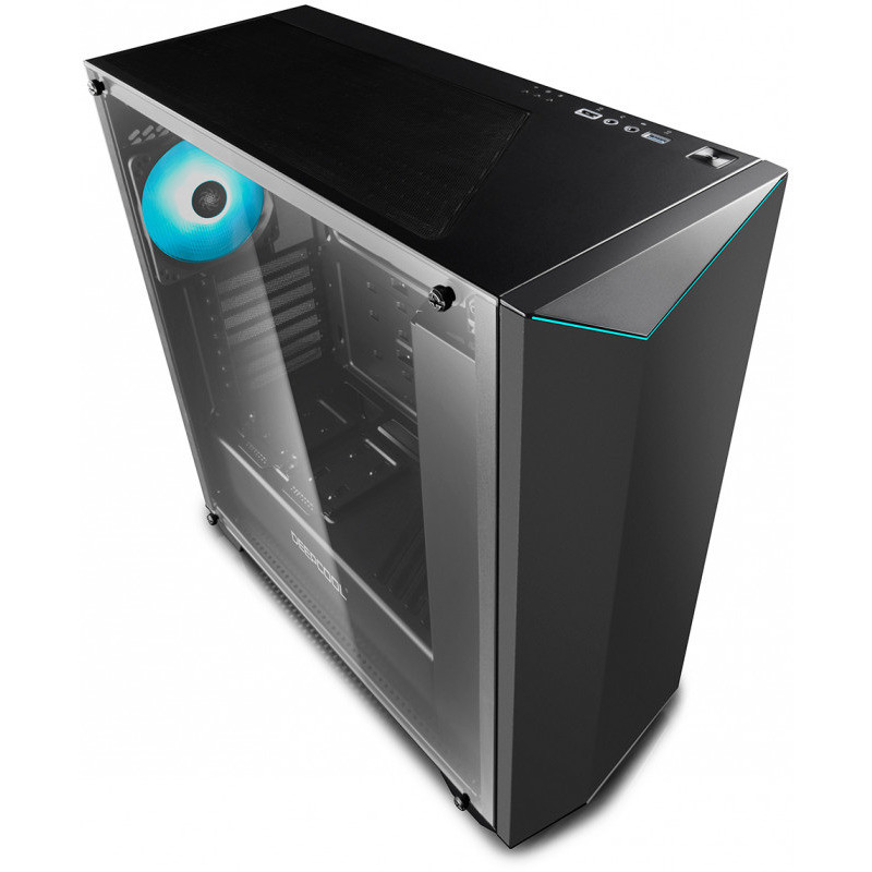 Carcasa Gaming Deepcool Earlkase RGB v2, MiddleTower, USB 3.0, Tempered ...