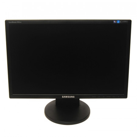 Monitor LCD 19" Samsung 943BW, 1440x900, 5ms, VGA, DVI, Cabluri incluse