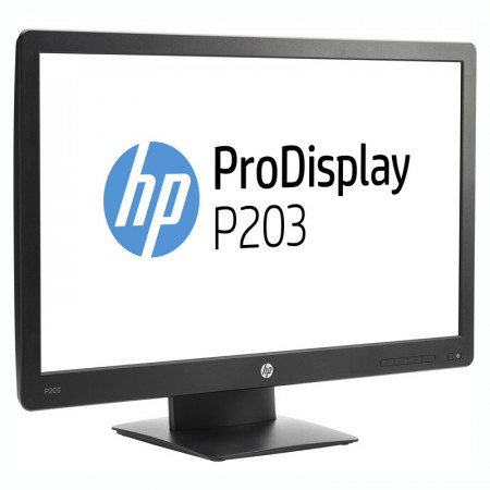 Monitor LED 20" HP ProDisplay P203, 1600x900, 5ms, VGA, DisplayPort ...
