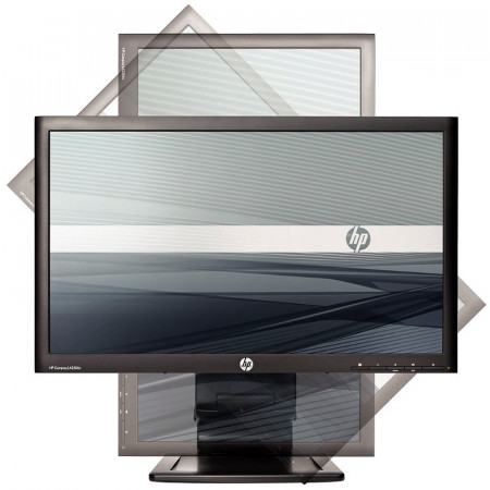 Monitor LED 20" HP Compaq LA2006X, 1600x900, 5ms, DVI, VGA, Cabluri Incluse